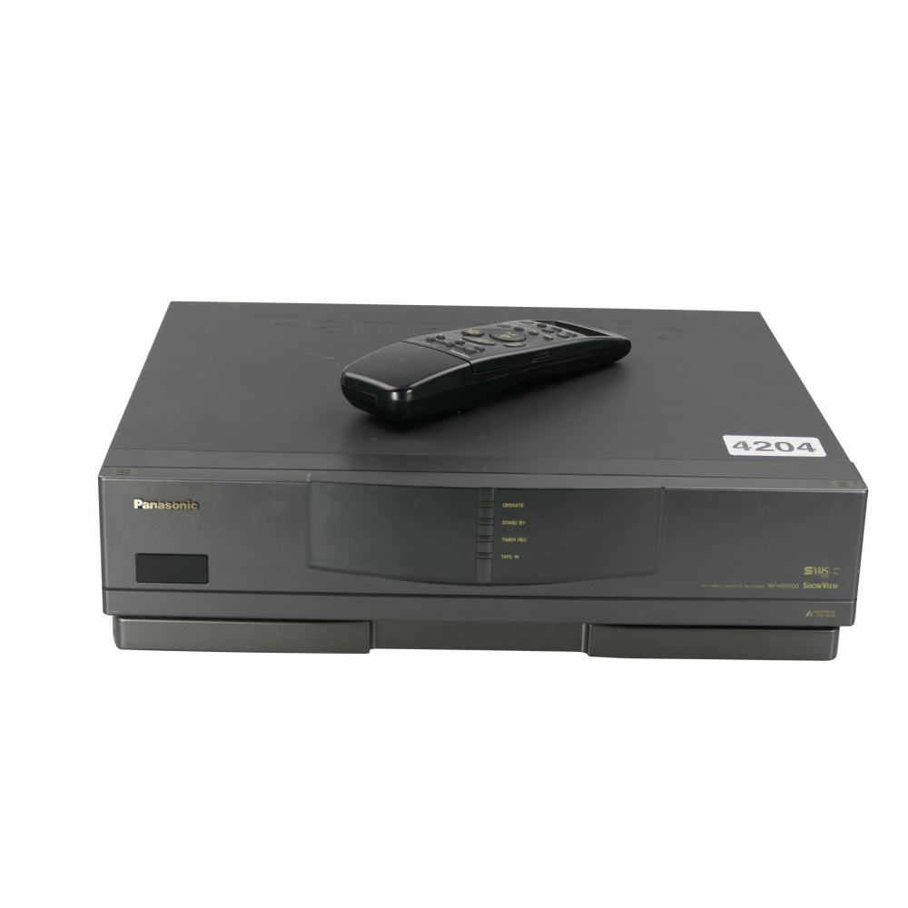 Panasonic NV-HS1000 - Professional Super VHS + TBC | VCRShop