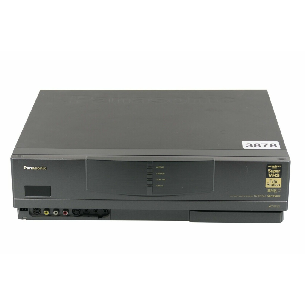 Panasonic NV-HS1000 - Professional Super VHS + TBC | VCRShop