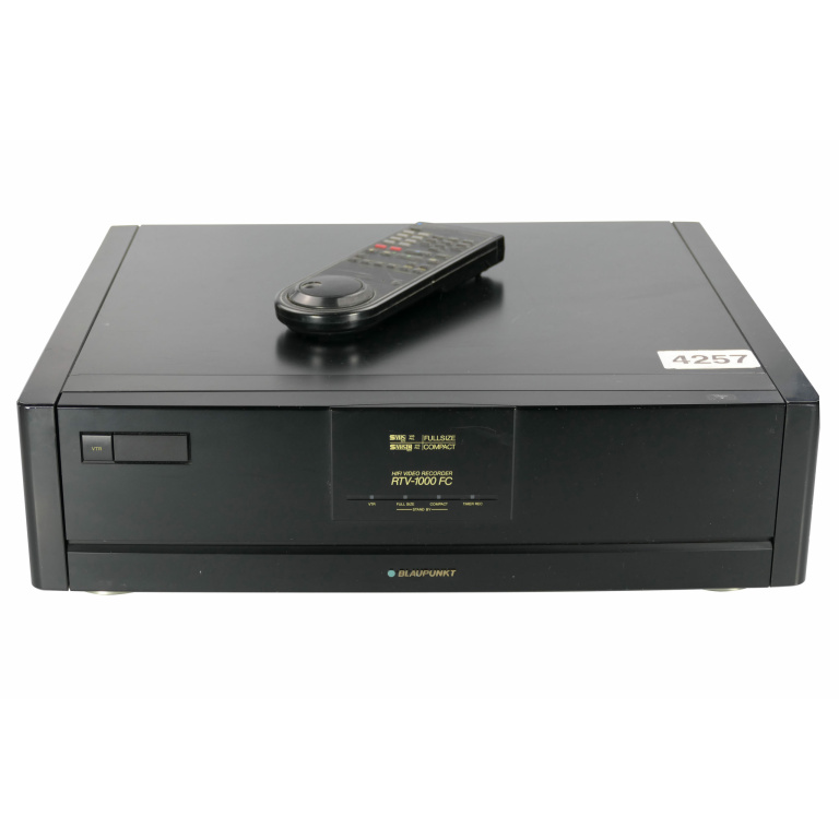 Blaupunkt NV-V8000EG | Super VHS / Super VHS Compact Recorder ...