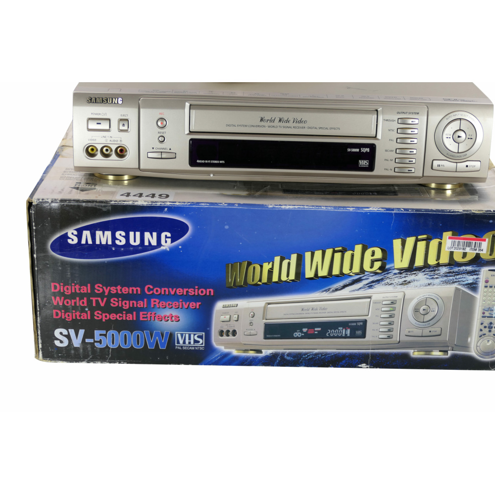 Samsung SV-5000W | VHS Videorecorder | World Wide Multi-system | PAL ...