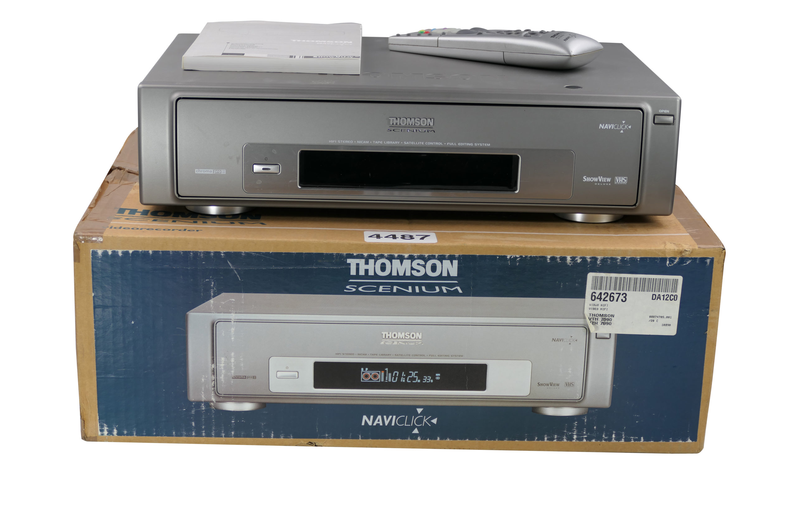 Thomson VTH 7090 | VHS Videorecorder | Multi-system | PAL, SECAM & NTSC ...