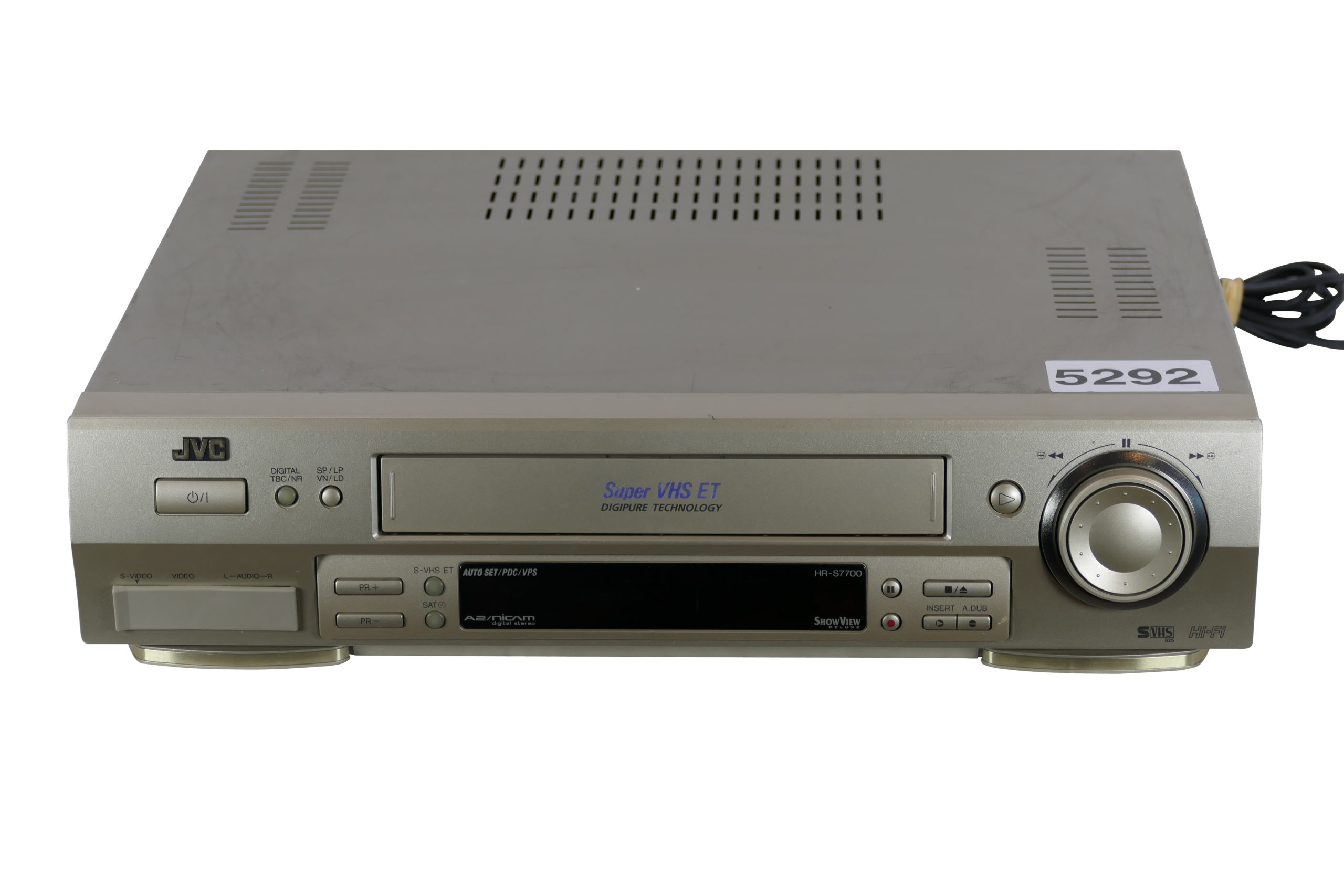 JVC HR-S7700EU - Super VHS ET Digital TBC/NR | VCRShop