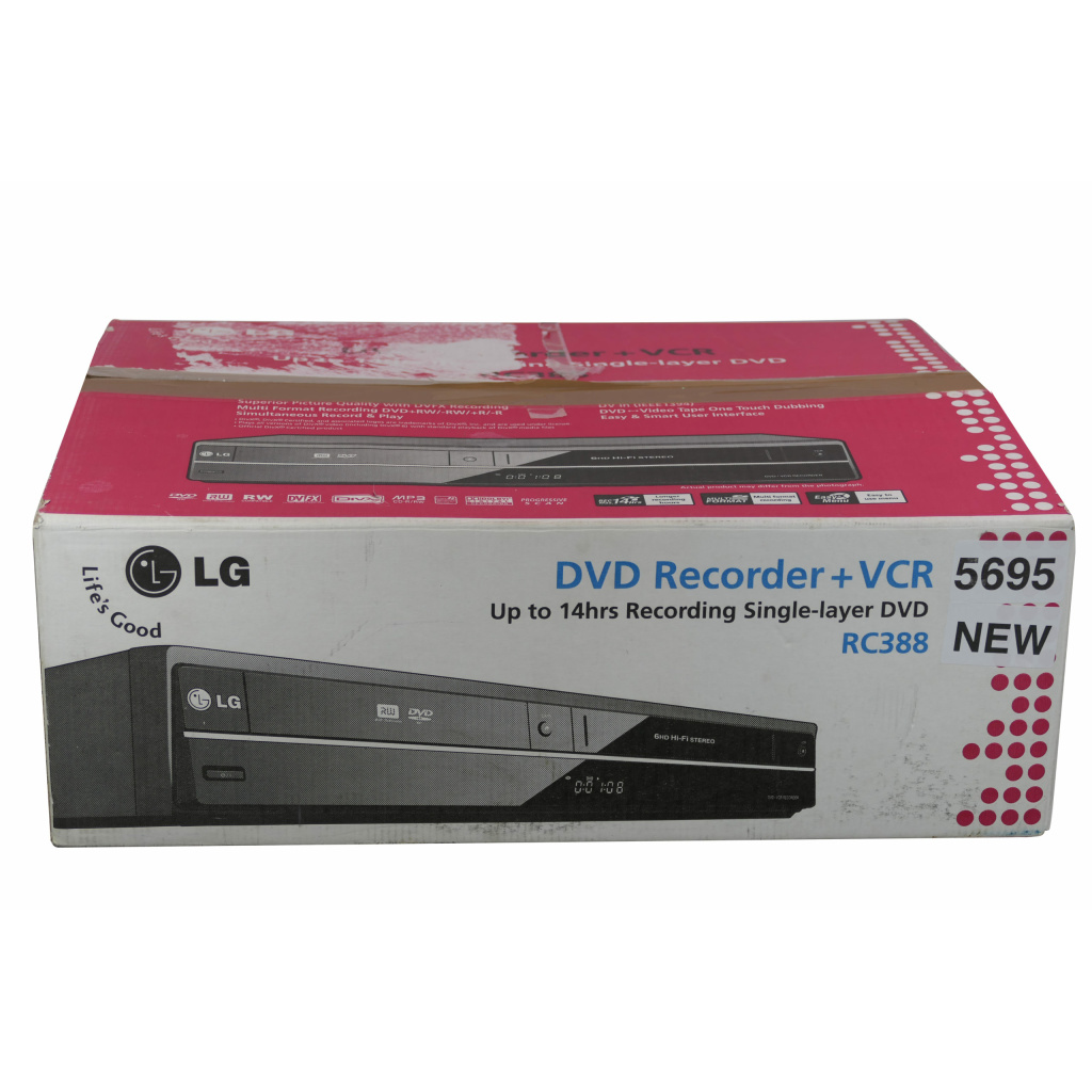 LG RC388 | VHS / DVD Combi Recorder | NEW IN BOX | VCRShop