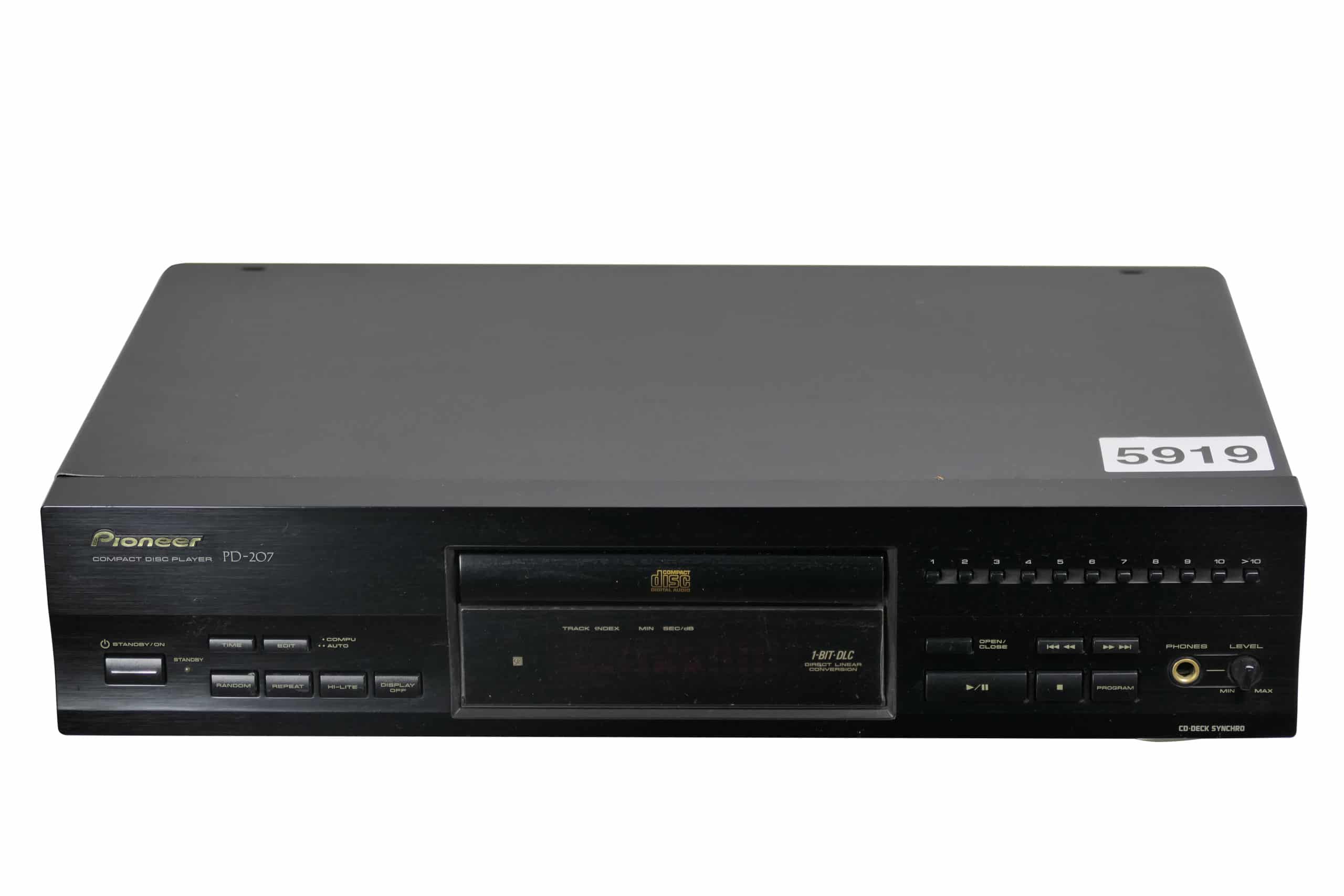 Pioneer PD-207 - CD player | VCRShop