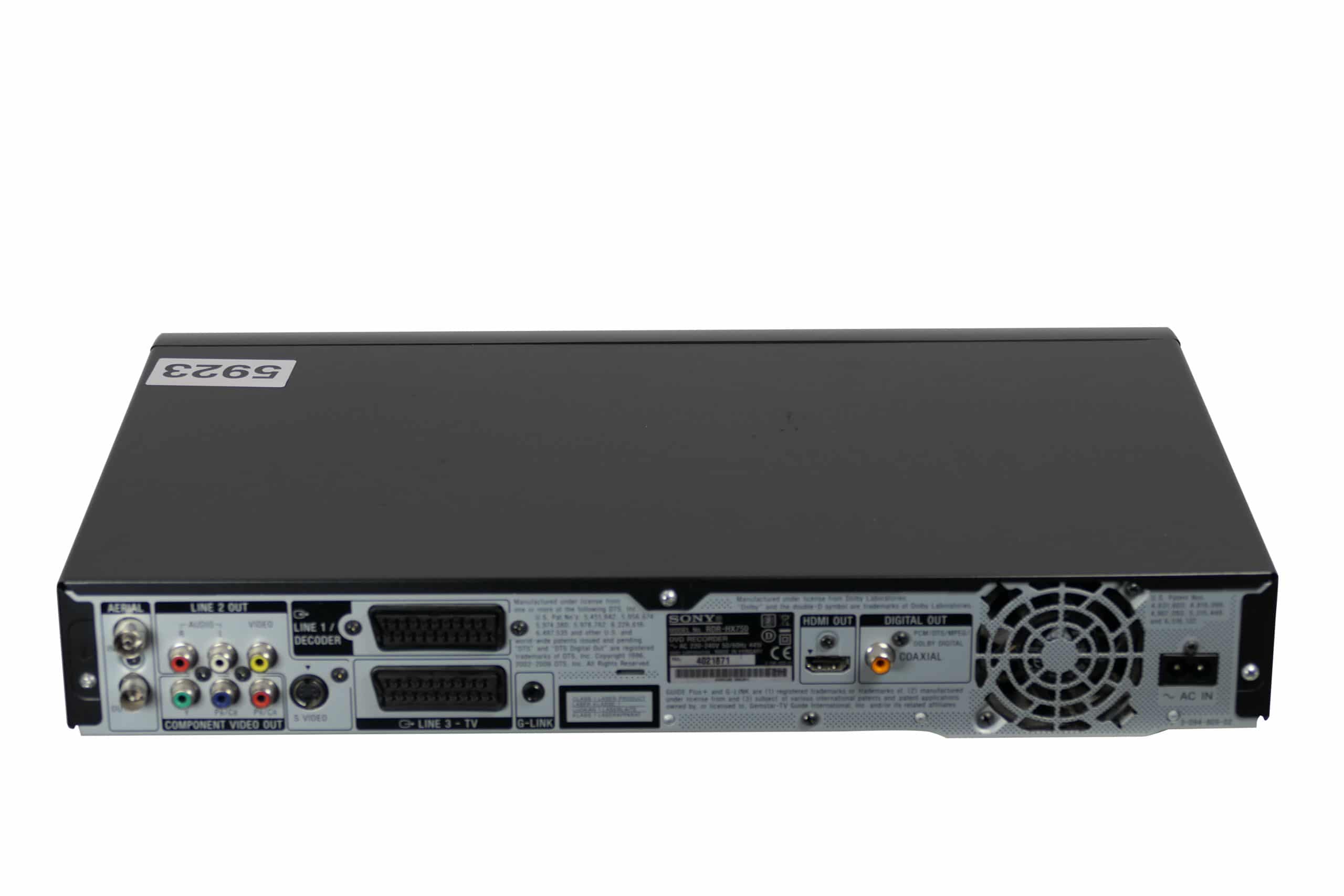 Sony RDR-HX750 - DVD & Harddisk recorder (160GB) | VCRShop