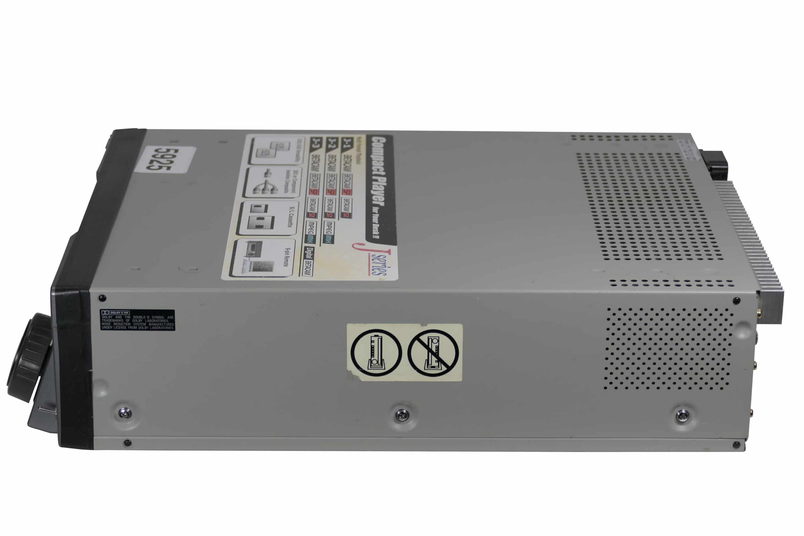 Sony J-3 | Betacam SP / SX / DigiBeta Compact Player | MPEG IMX | VCRShop