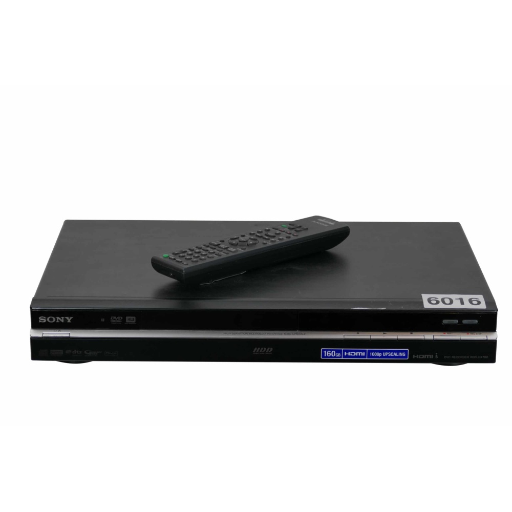 Sony RDR-HX780 | DVD / Harddisk Recorder (160 GB) | VCRShop