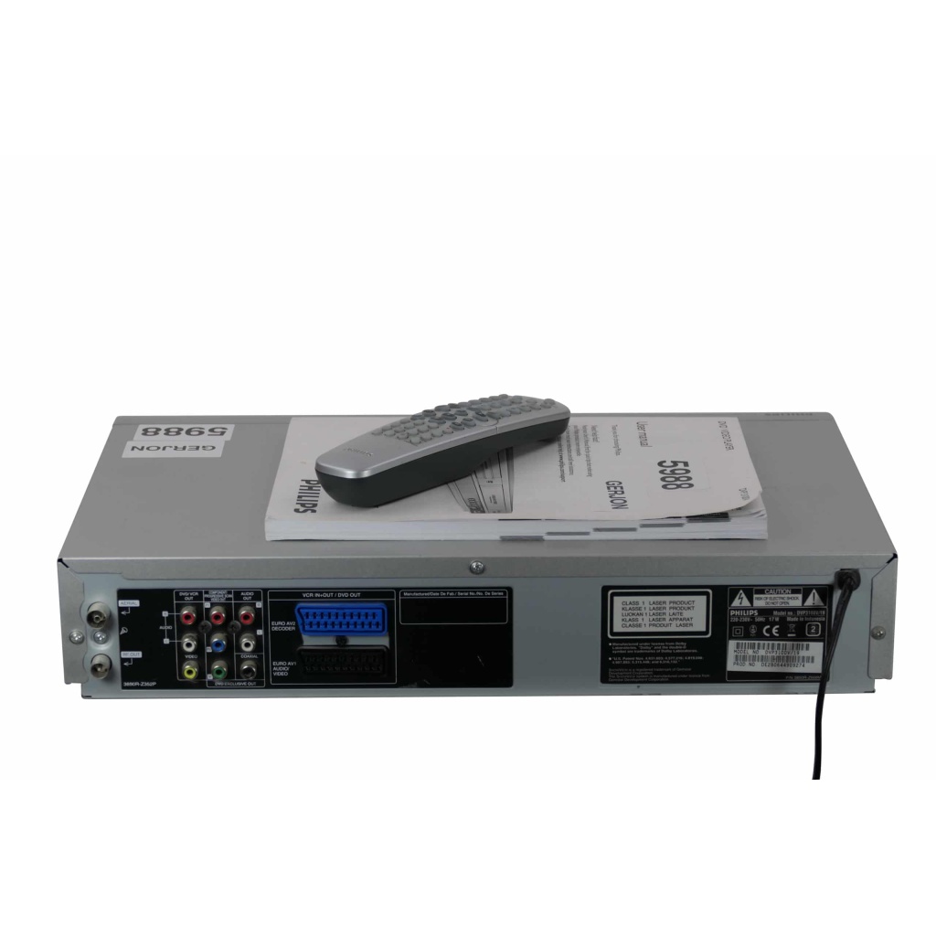 Philips DVP3100V - VHS & DVD player - NEW BOXED | VCRShop