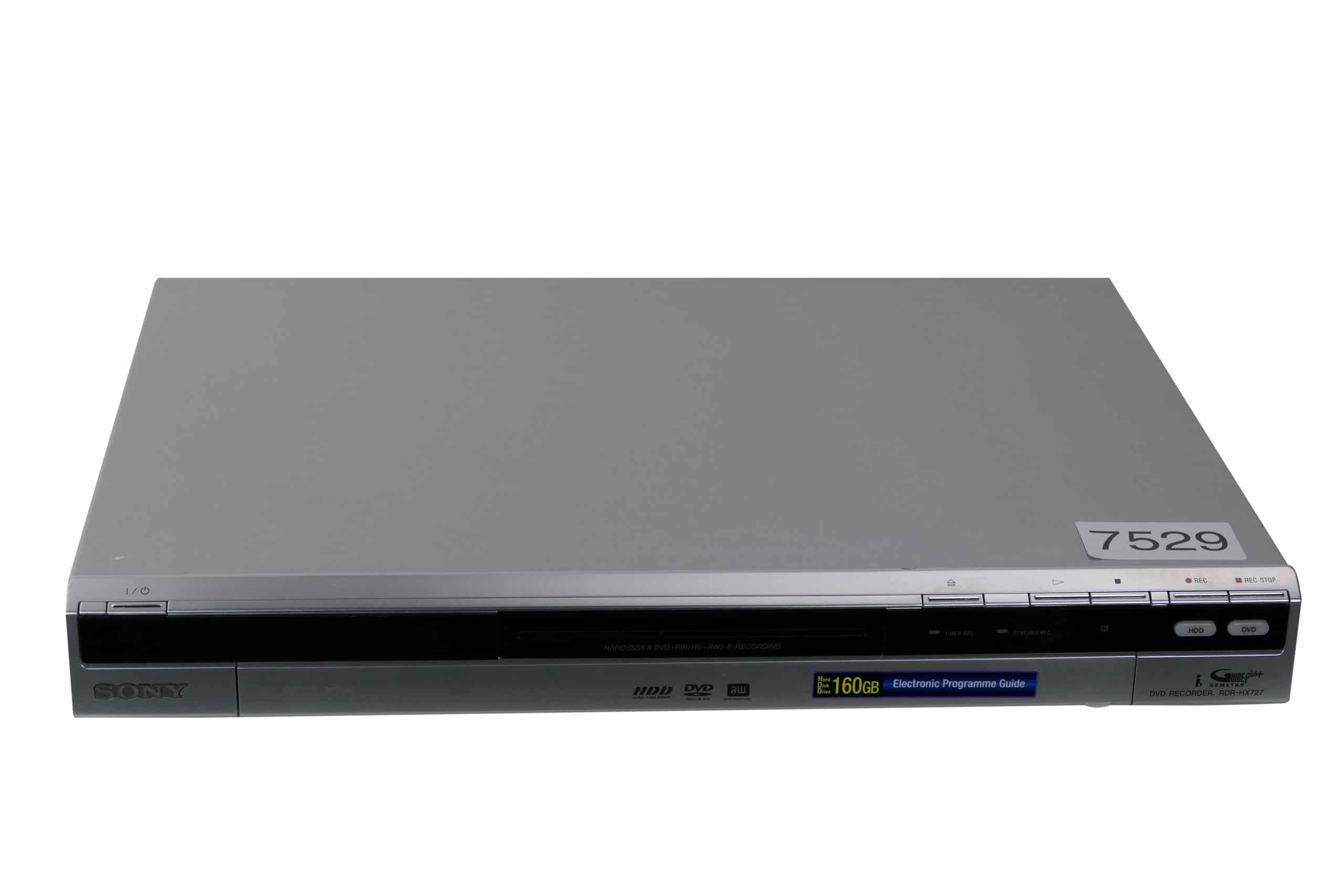Sony RDR-HX727 | DVD / Harddisk Recorder (160 GB) | VCRShop