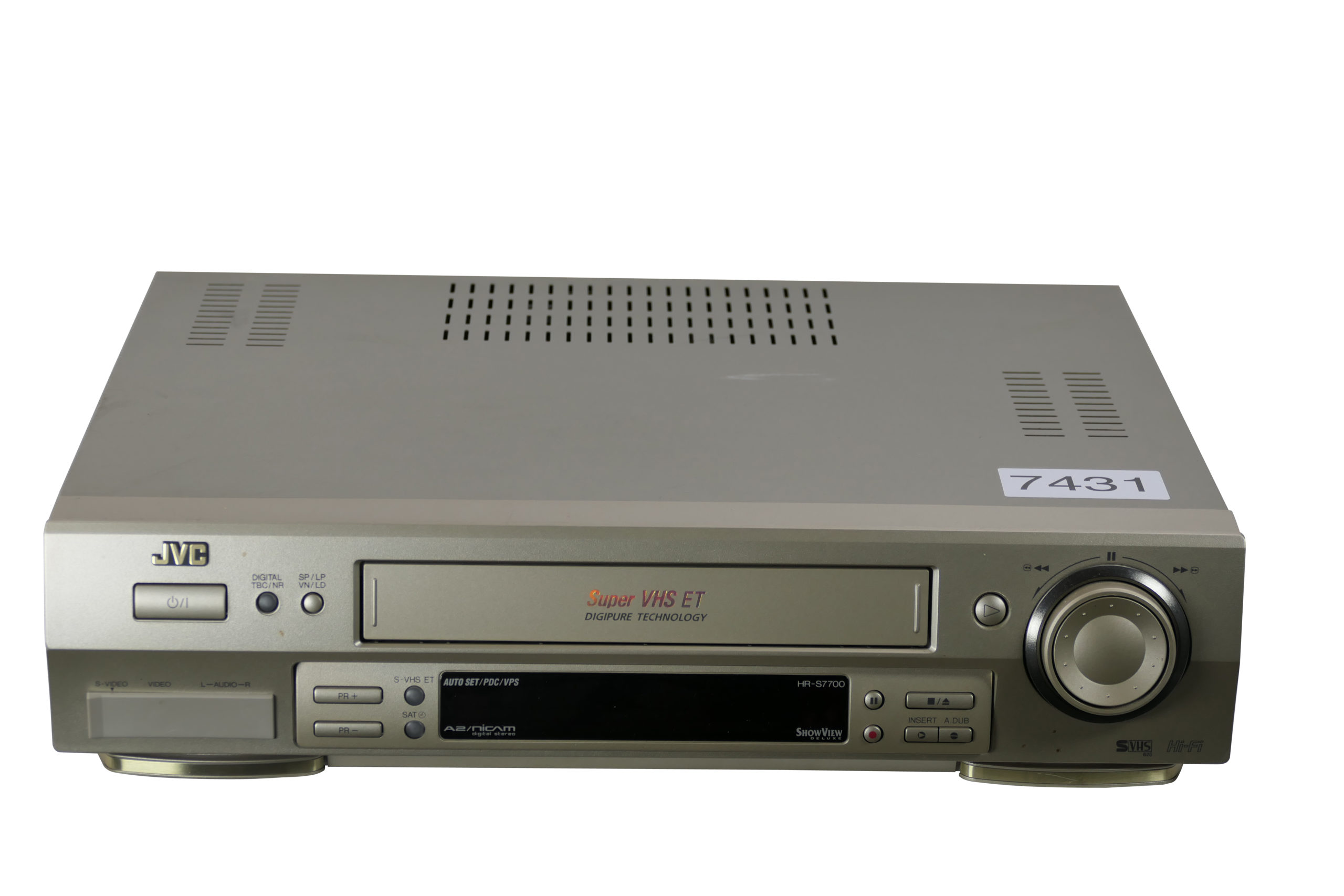 JVC HR-S7700 - Super VHS ET - Digital TBC / DNR | VCRShop