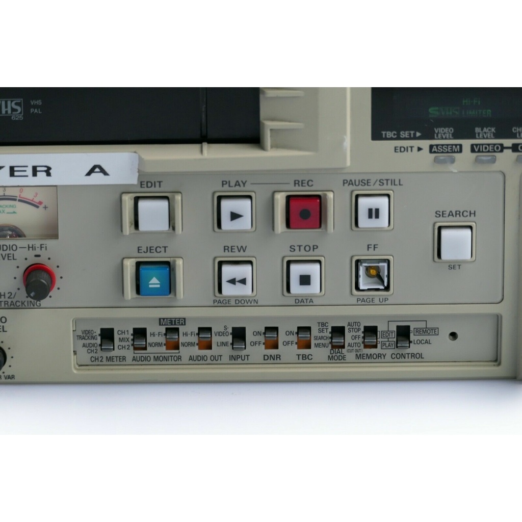 Panasonic AG-8700E | Professional Super VHS Recorder | Time Base ...