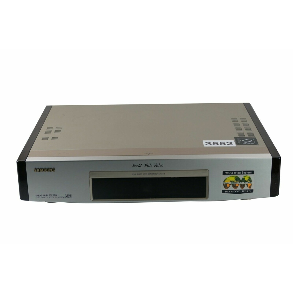 Samsung SV-300W | VHS Videorecorder | World Wide Multi-system | PAL ...