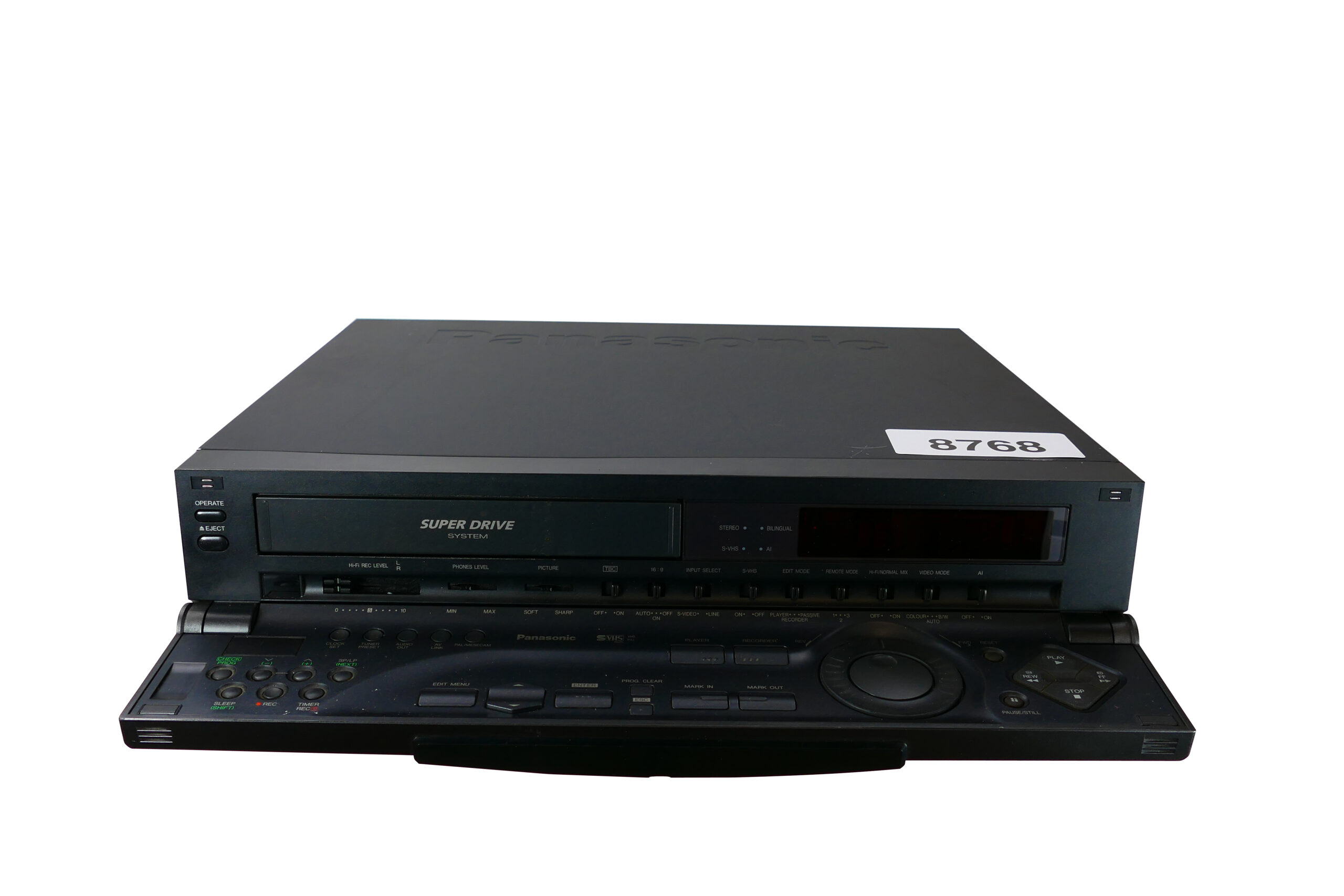 Panasonic NV-HS1000EGC | Super VHS Recorder | Time Base Corrector (TBC ...