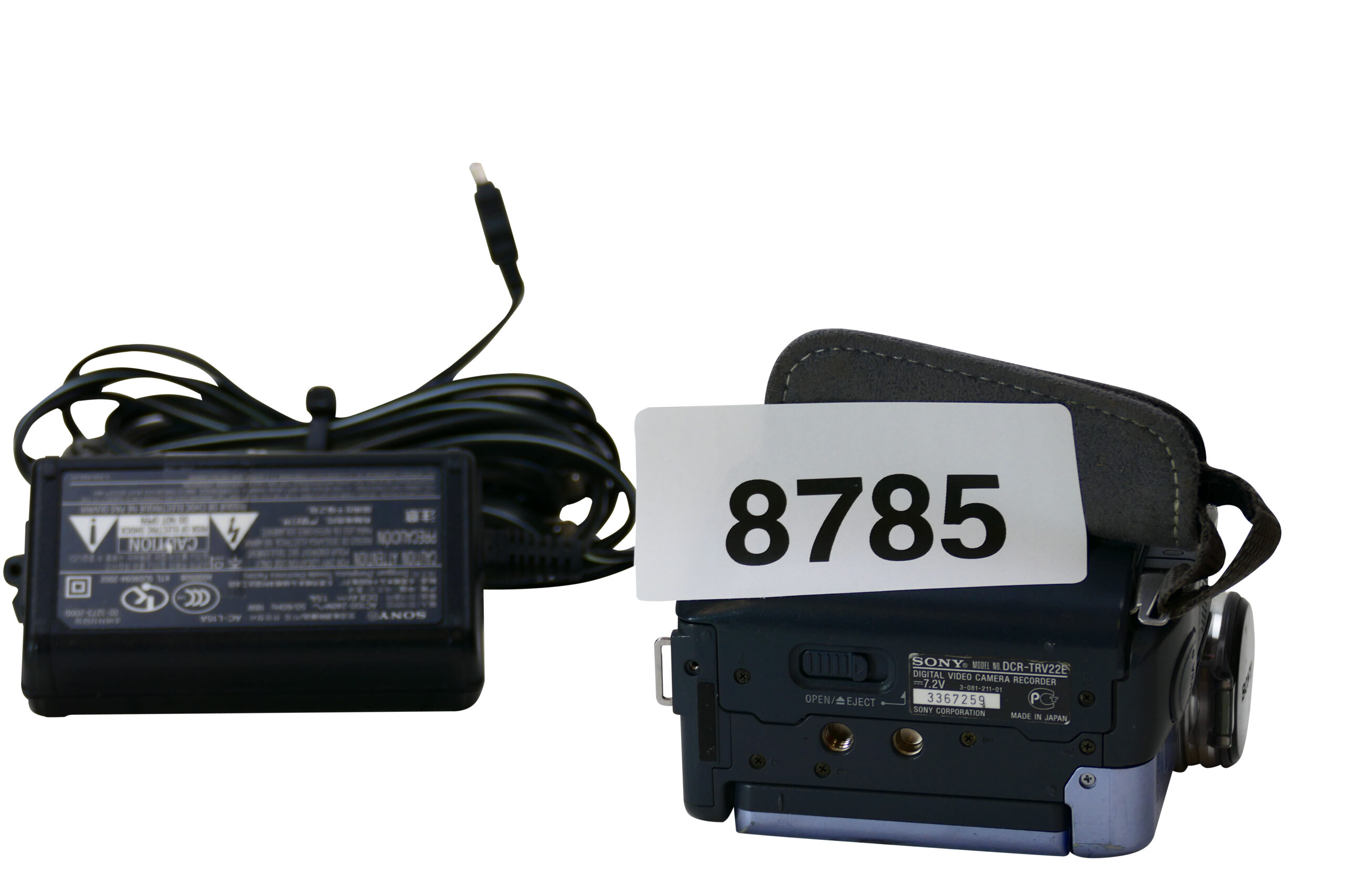 Sony DCR-TRV22E | Mini DV Digital Handycam | Carl Zeiss-lens | VCRShop