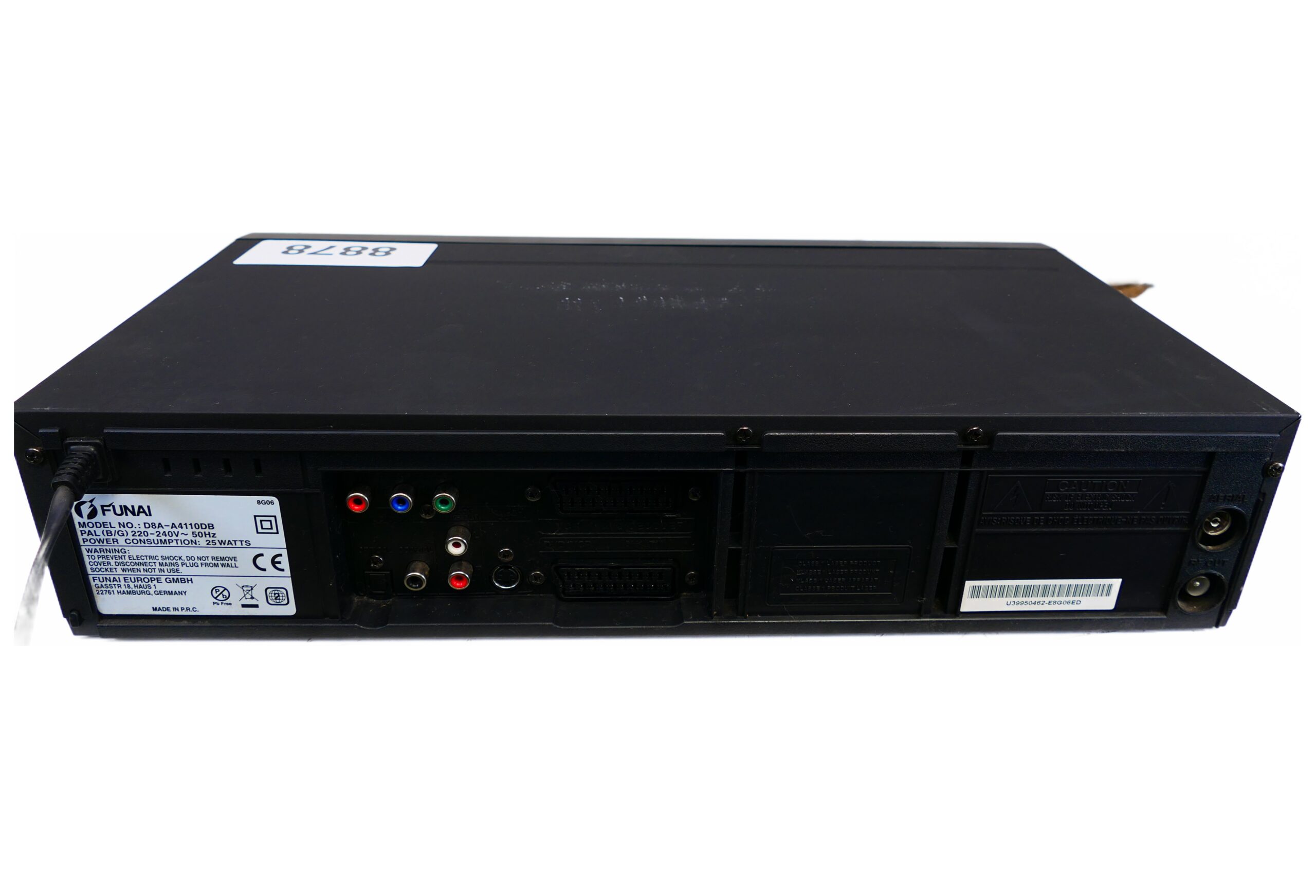 Funai D8A-A411-DB | VHS Recorder / DVD Player | VCRShop