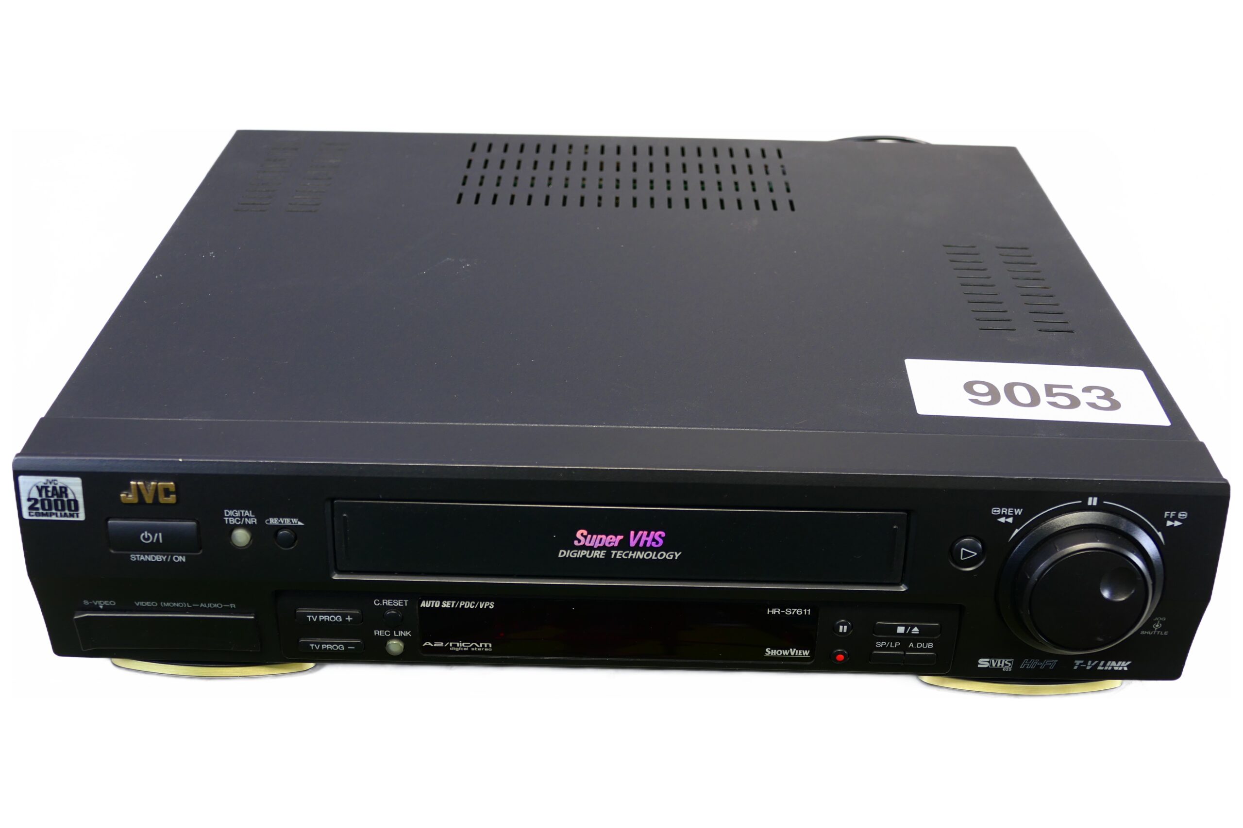 JVC HR-S7611 | Super VHS ET Recorder | Time Base Corrector (TBC / NR ...