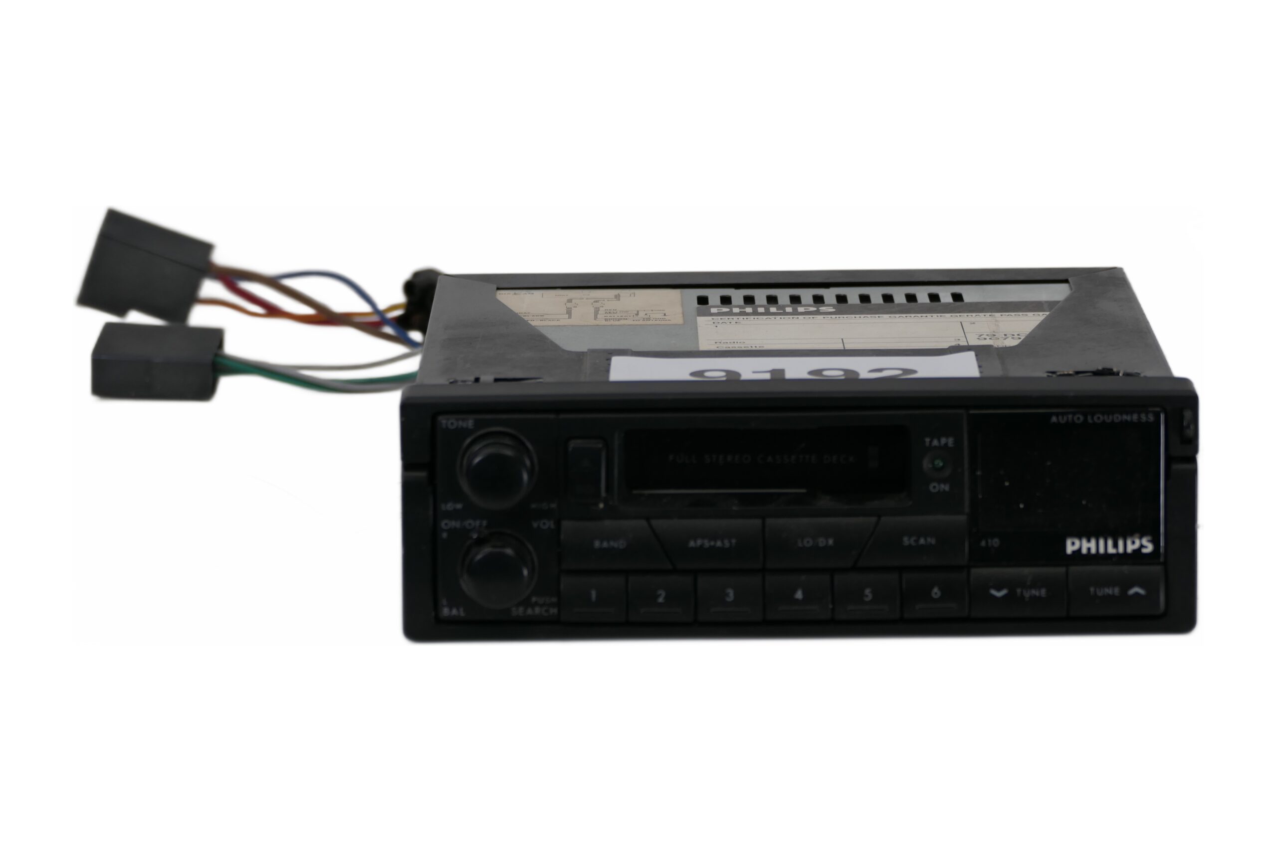 Philips Car Radio with Cassette Player | VCRShop