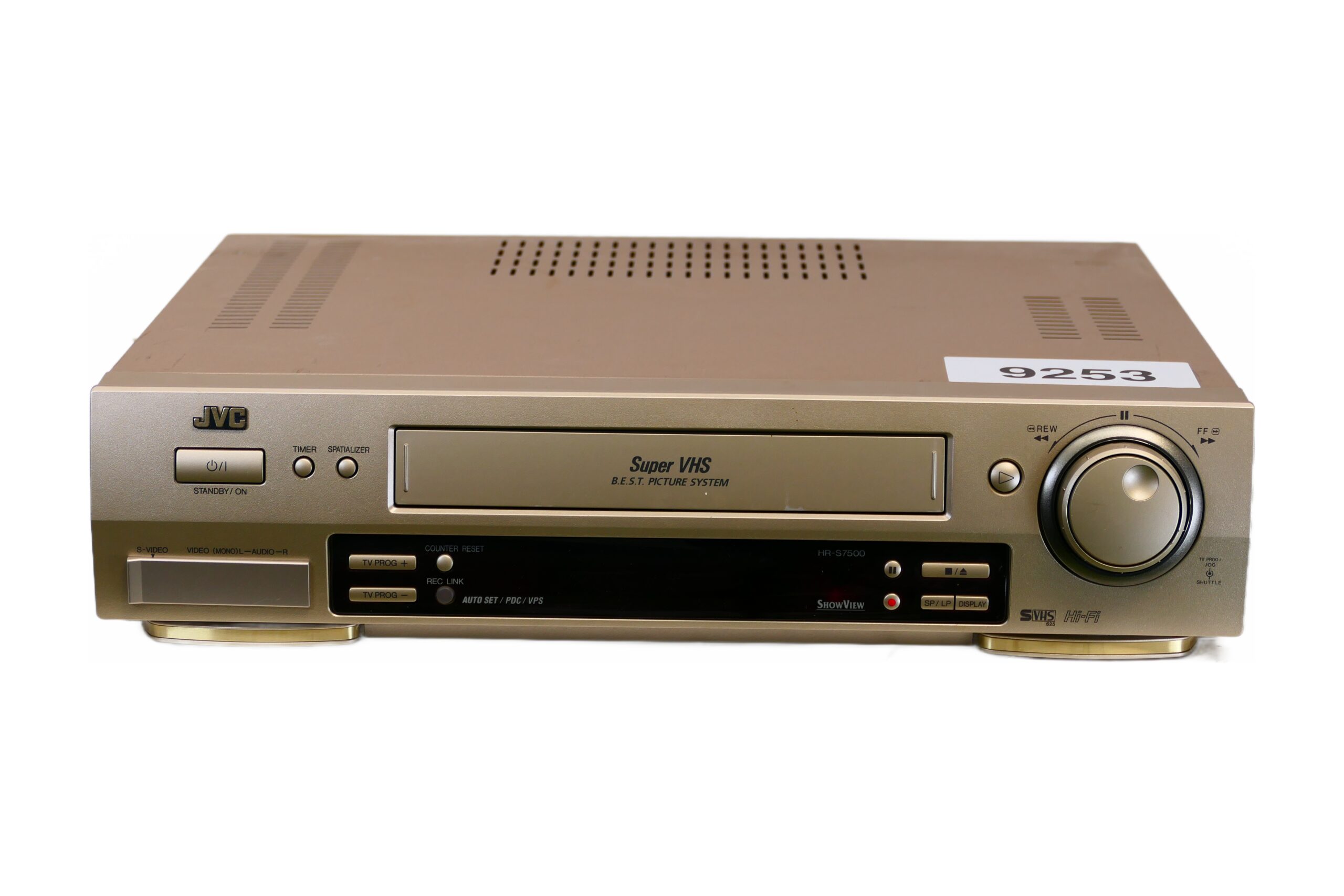 JVC HR-S7500 | Super VHS Videorecorder | VCRShop
