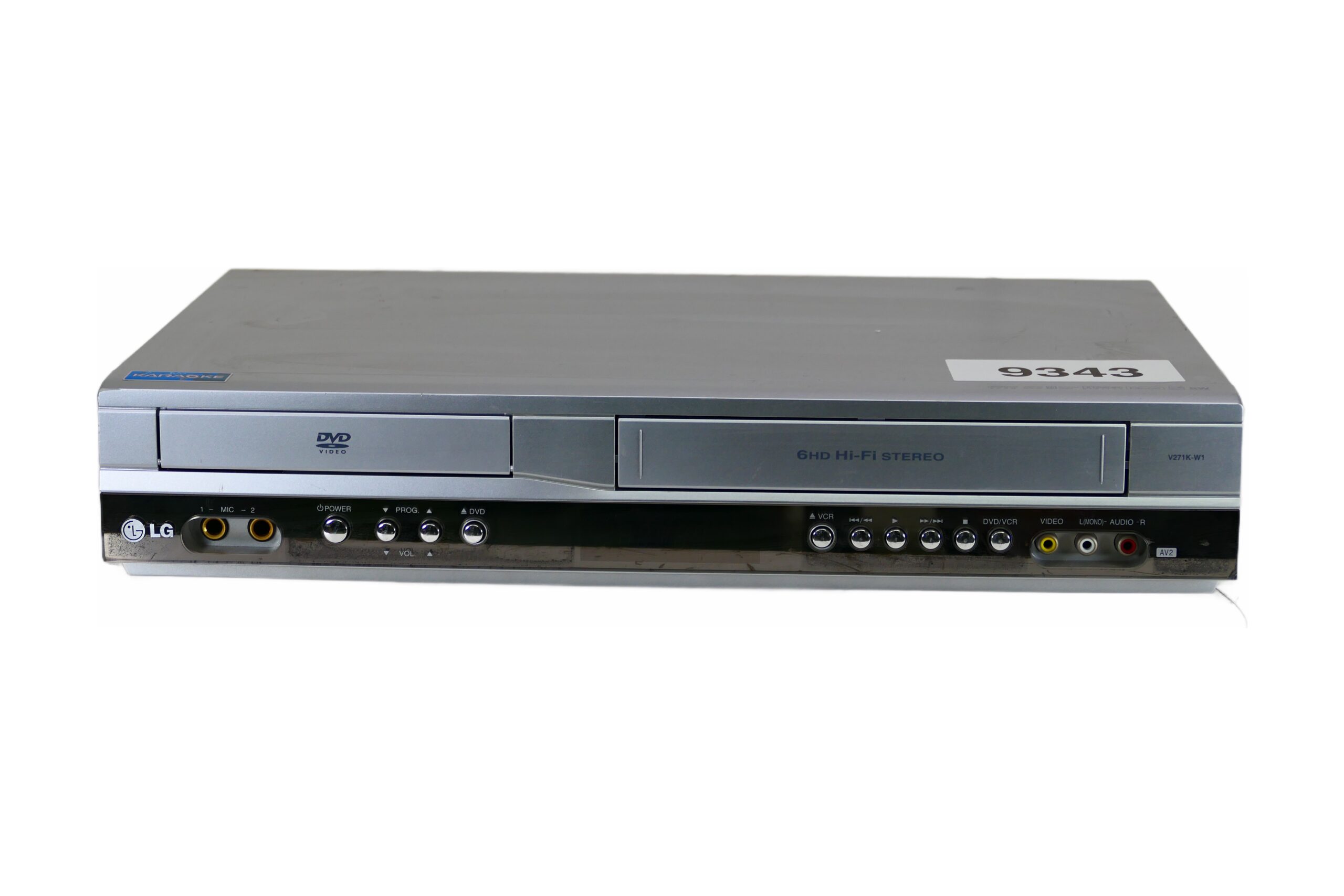 LG V271K-W1 | VHS Recorder / DVD Player | VCRShop