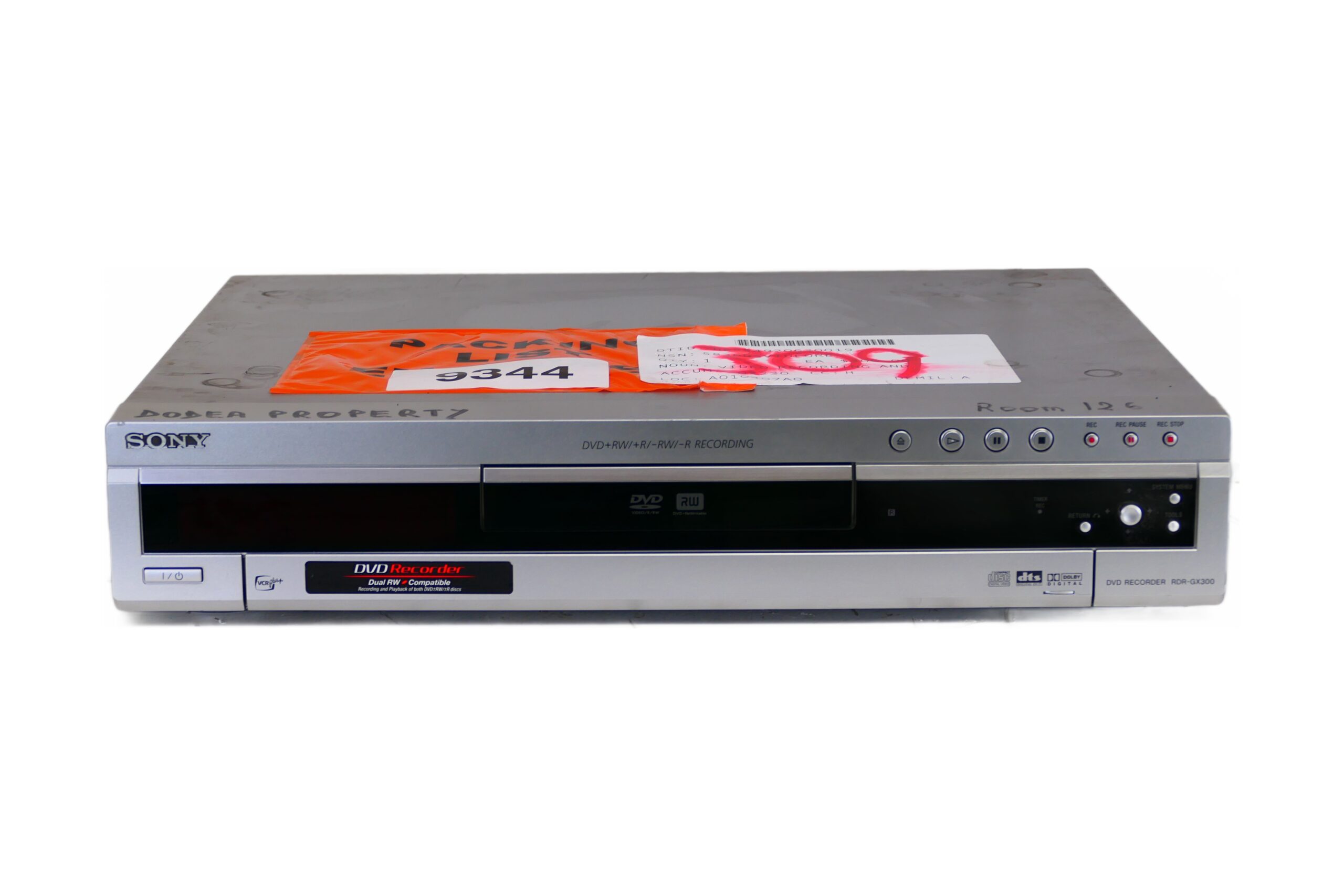 Sony RDR-GX300 | DVD Recorder | VCRShop