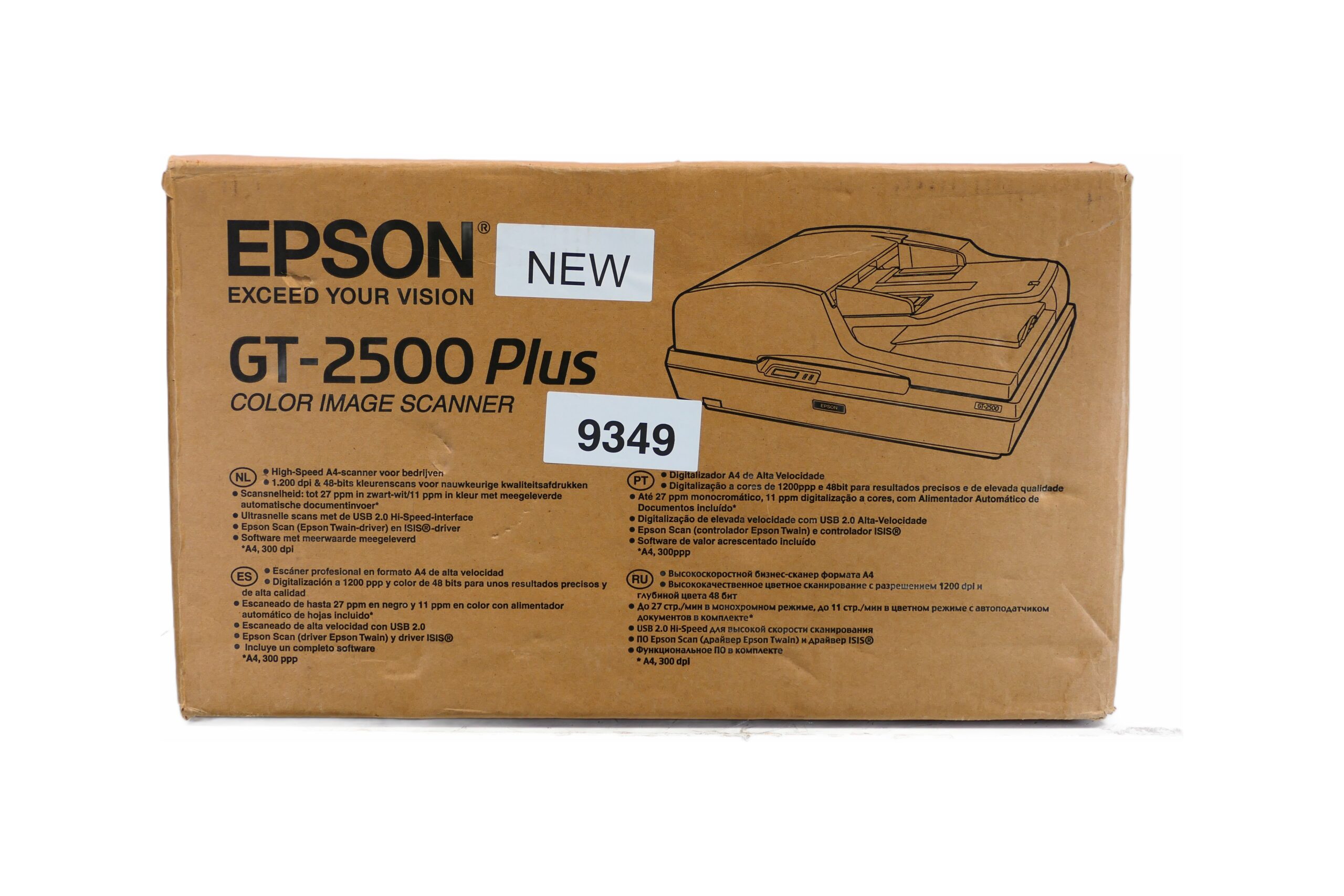 Epson GT-2500 Plus | Color Image Scanner | NEW IN BOX | VCRShop