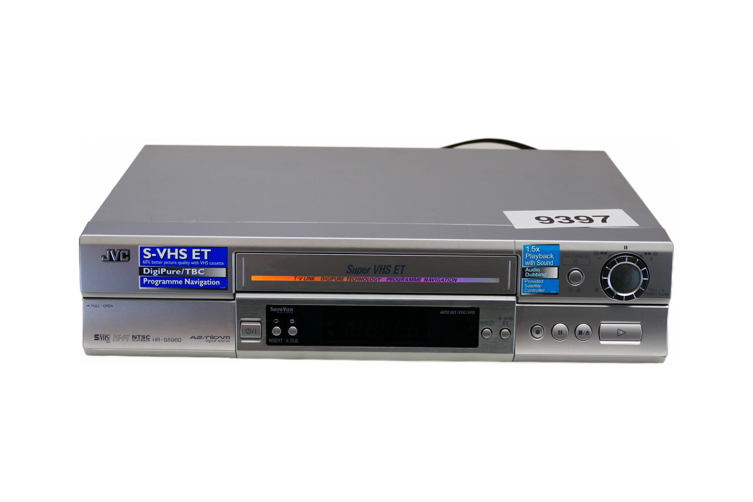 JVC HR-S8960 | Super VHS ET Recorder | NTSC Playback on PAL TV | VCRShop