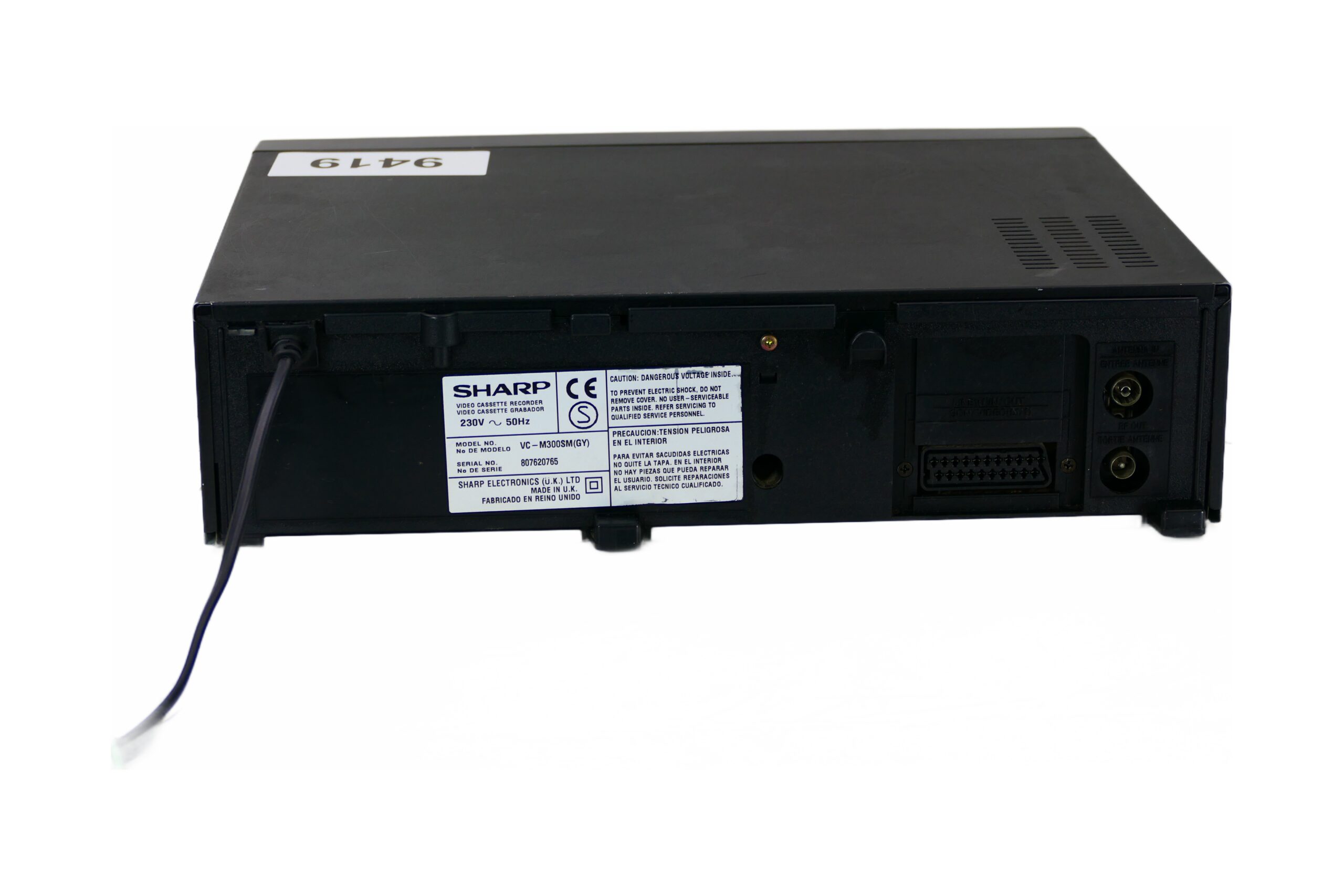 Sharp VC-M300 | VHS Videorecorder | VCRShop