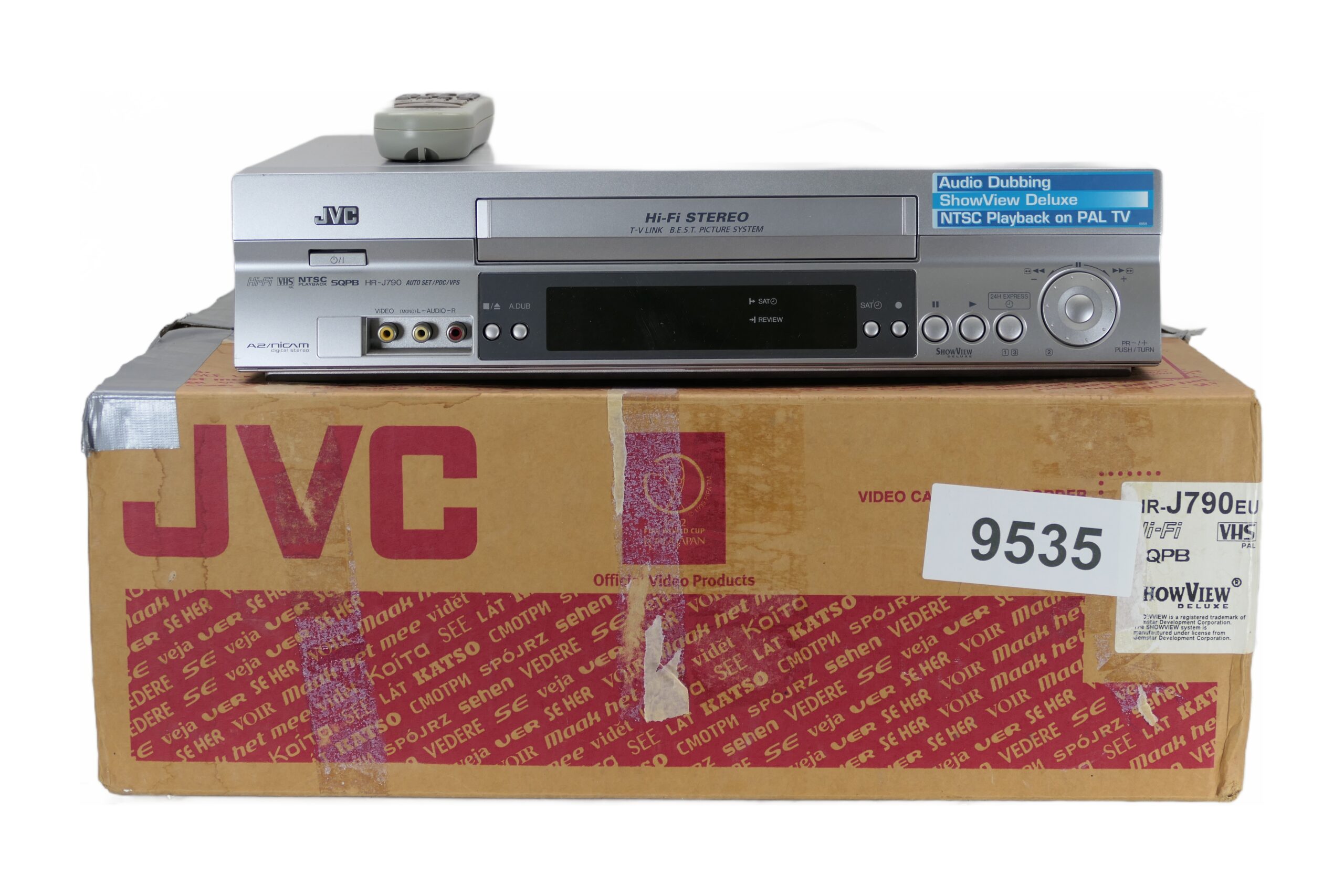 JVC HR-J790 | VHS Videorecorder | BOXED | VCRShop