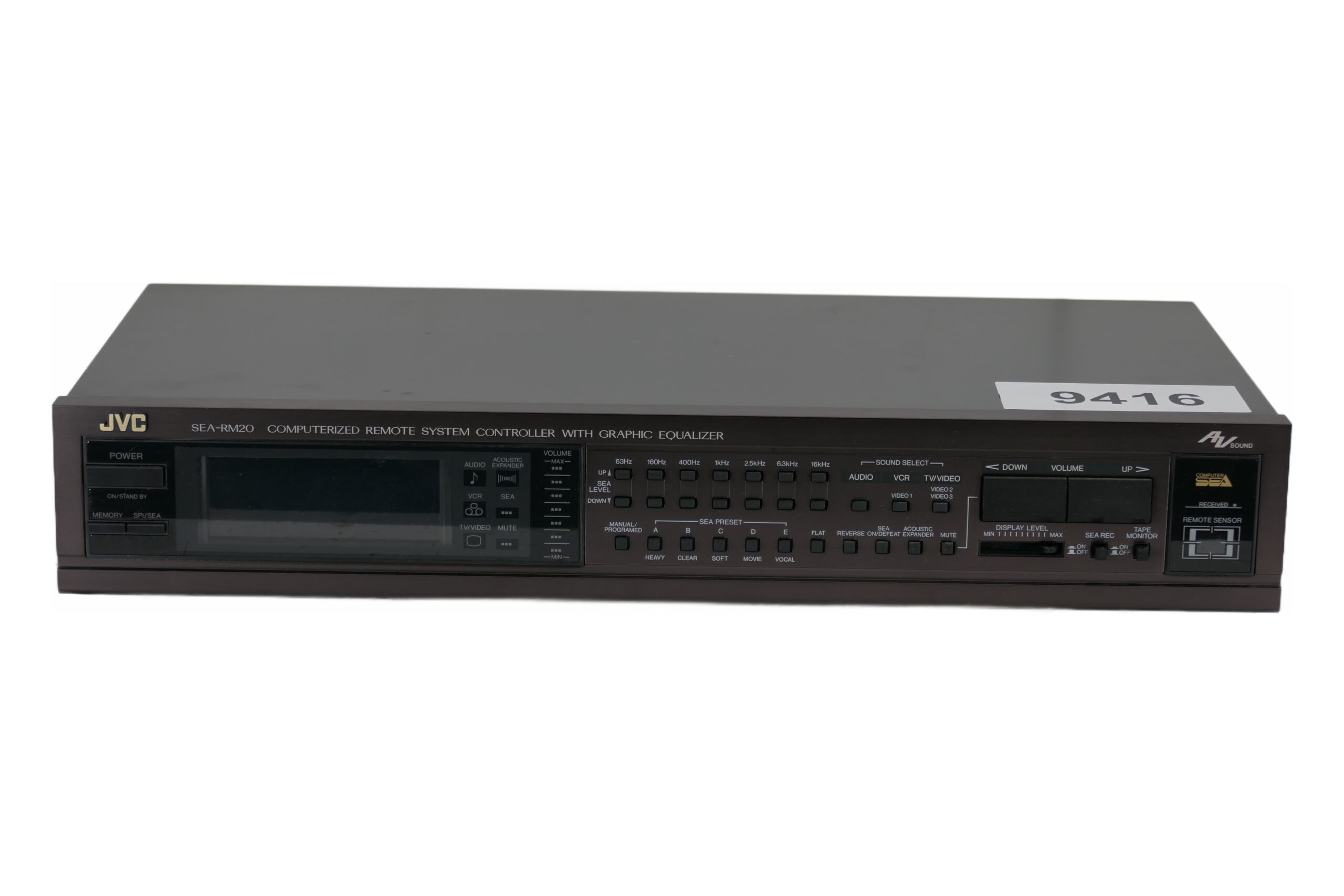JVC SEA-RM20 | Graphic Equalizer Remote Control | VCRShop